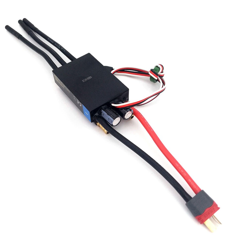 Flycolor 2-6S Brushless Motor ESC 90A 5.5V/5A BEC for RC Speed Boat ...