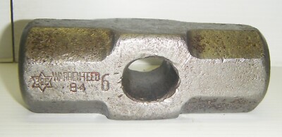 Vintage Warren-teed Star 325, No. 84, 6 lb. Sledge Hammer Head | eBay