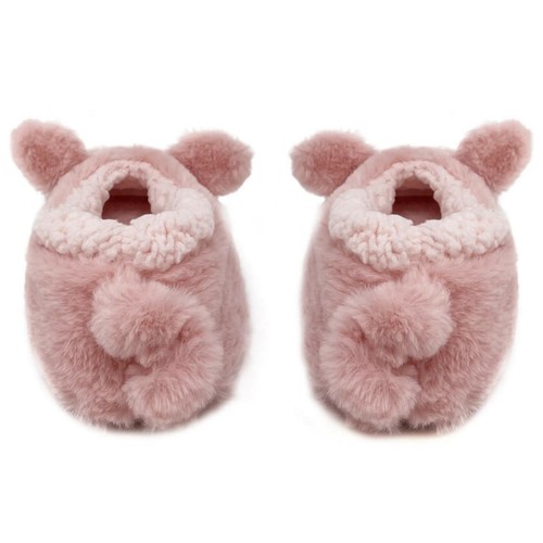 Oooh Yeah, Oooh Geez Pink Step Pig Sherpa Women's Fluffy Animal ...