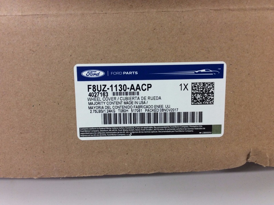 1998-2018 Ford Econoline E250-E450 16" Wheel Hub Cap COVER new OEM F8UZ ...