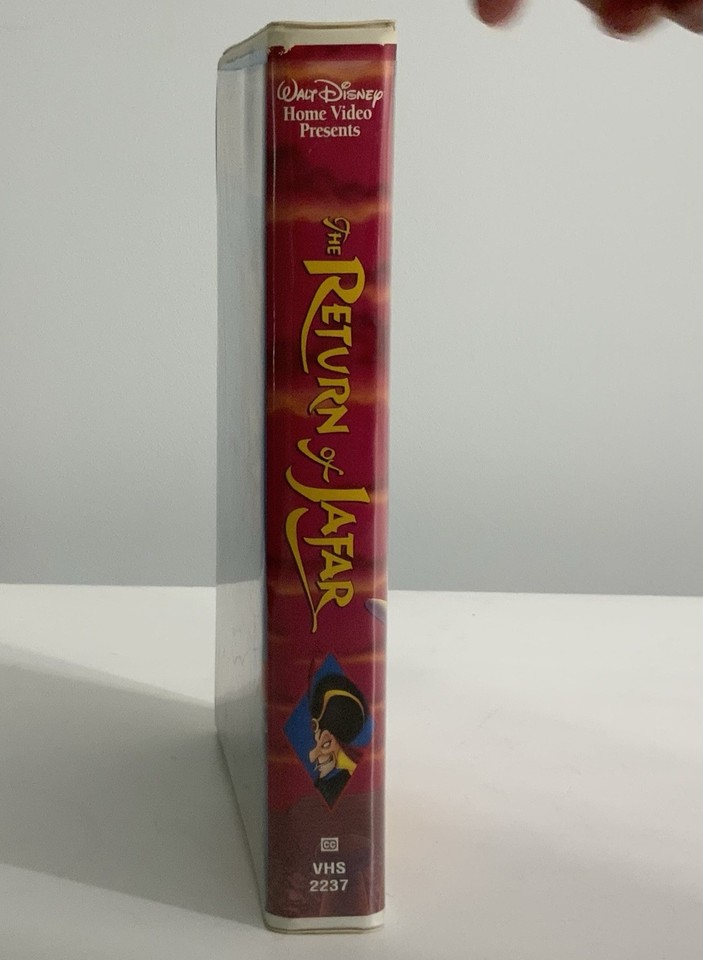 Walt Disney's The Return of Jafar (VHS, 1994) Animated Film Aladdin ...