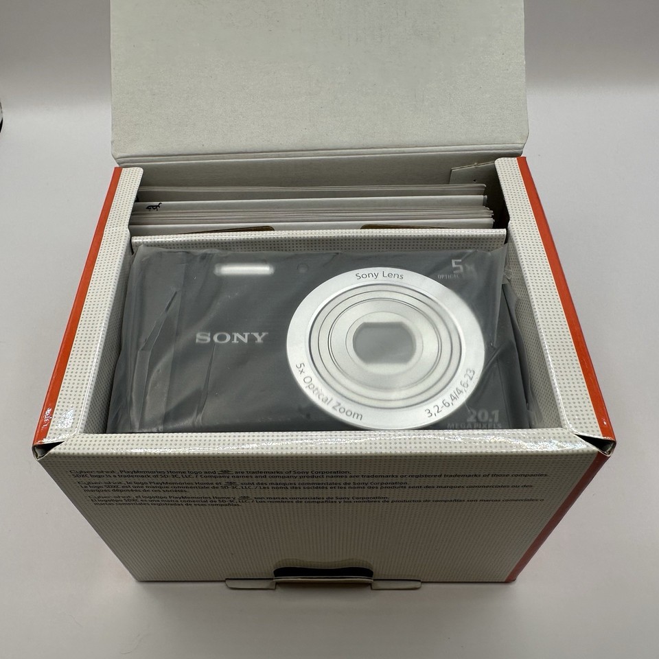 Sony Cybershot DSC-W800 Digital Compact Camera Working w/ Sony 5x Zoom ...