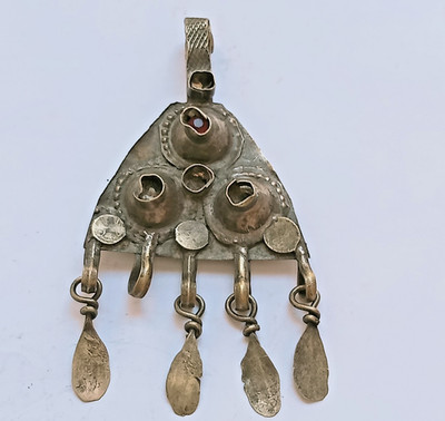 RARE ANTIQUE AMULET GYPSY ETHNIC TRIBAL HANDMADE TRADITIONAL JEWELLERY ...