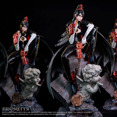 ZZDD Studio Bayonetta 1/4 Bayonetta Cereza EX GK Resin Painted Statue ...