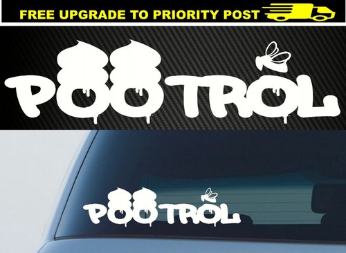 For Nissan PATROL POOTROL funny window duco decal 4x4 300mm sticker ...
