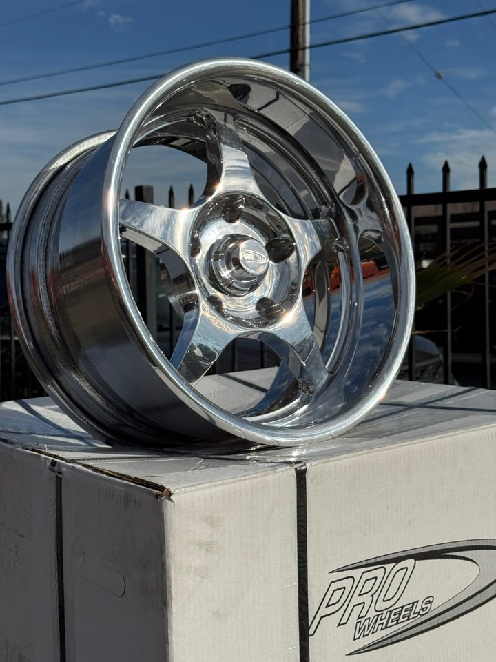 17 BILLET WHEELS RIMS 17X9 5X135 POLISHED ALUMINUM FITS FORD F-150 5 ...