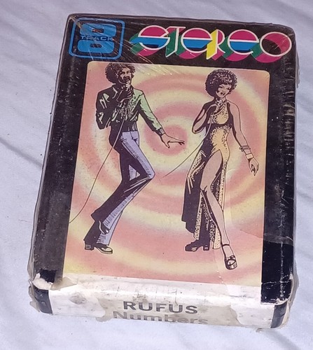 VTG Rufus - Numbers SEALED new Old Stock 8-track cartridge tape SOUL ...