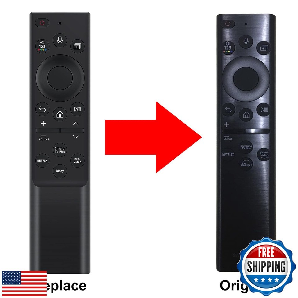 BN59-01385A Replacement Solar Remote Control fit for Samsung Smart TVs ...