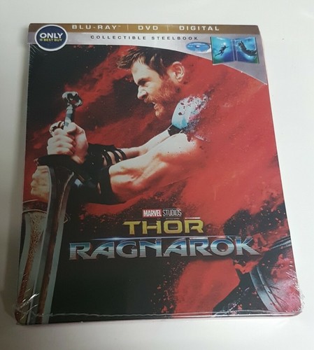 Thor ragnarok Steelbook Best Buy New | eBay
