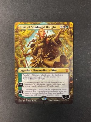 Nissa of Shadowed Boughs - Zendikar Rising - Magic the Gathering - MTG ...