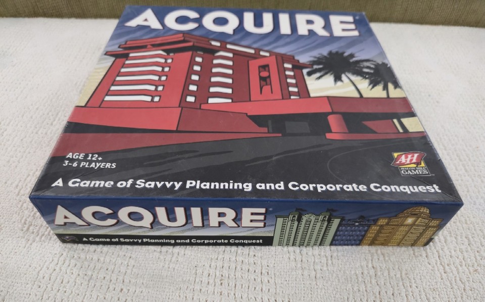 Acquire Board Game Avalon Hill Games Wizards of the Coast Brand New ...