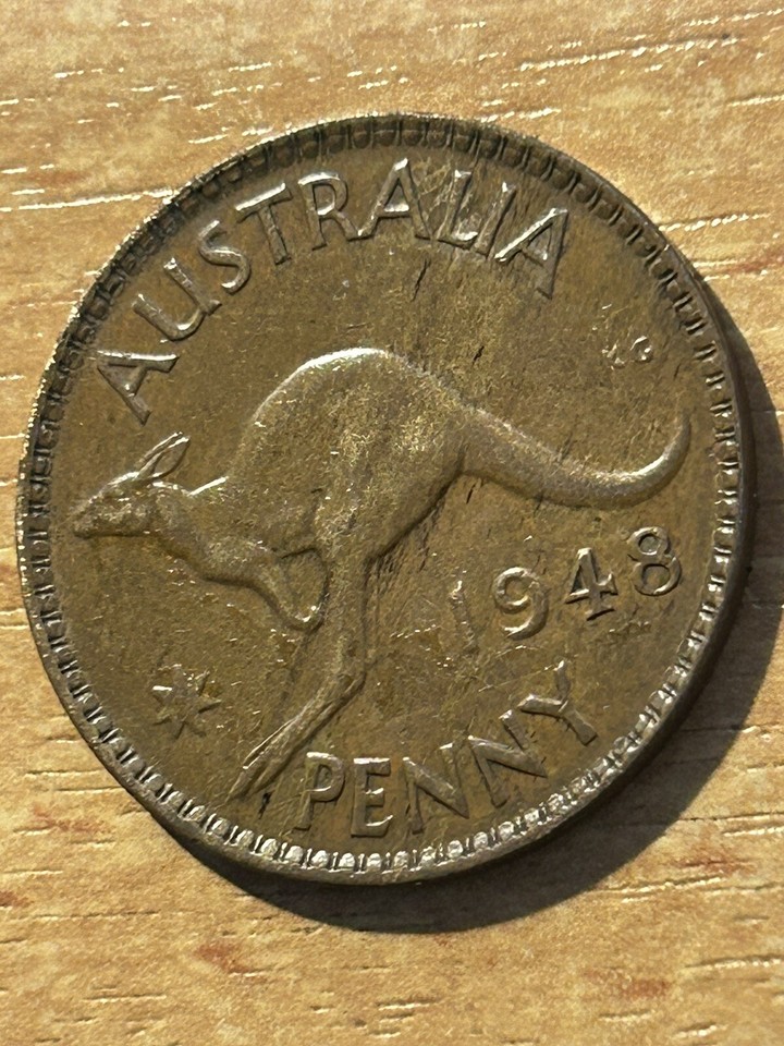 Very Rare 1948 Australia. One Penny Coin - 77 Years’ Old | eBay