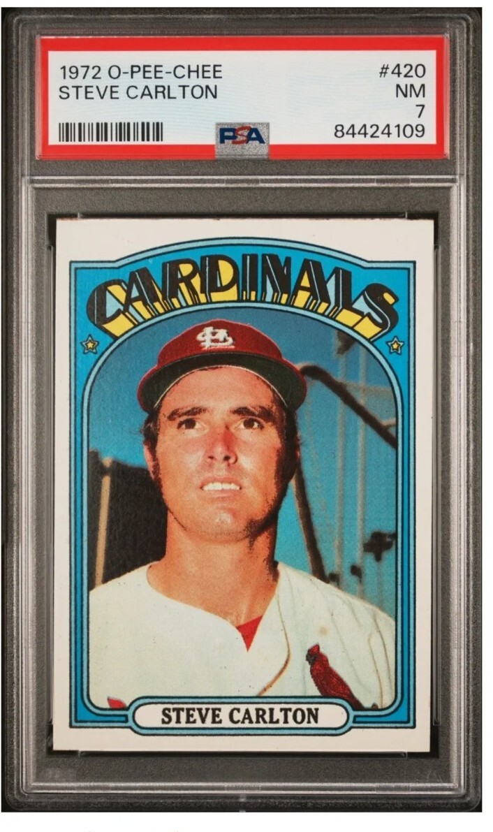 1972 O-Pee-Chee - Steve Carlton #420 for sale online | eBay