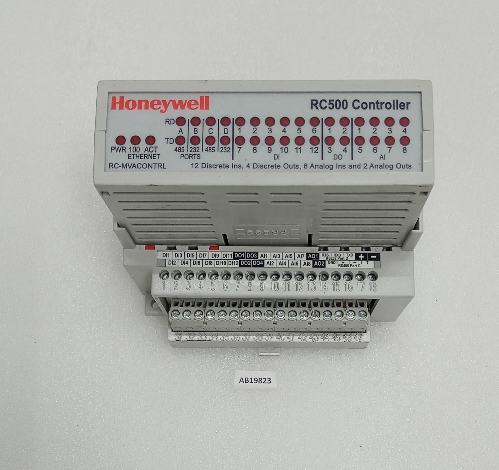 Honeywell RC500 Remote Terminal Unit RC-Scontrl 10-30 VDC for sale ...