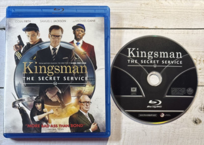 Kingsman: The Secret Service (Blu-ray) Samuel L Jackson Colin Firth ...