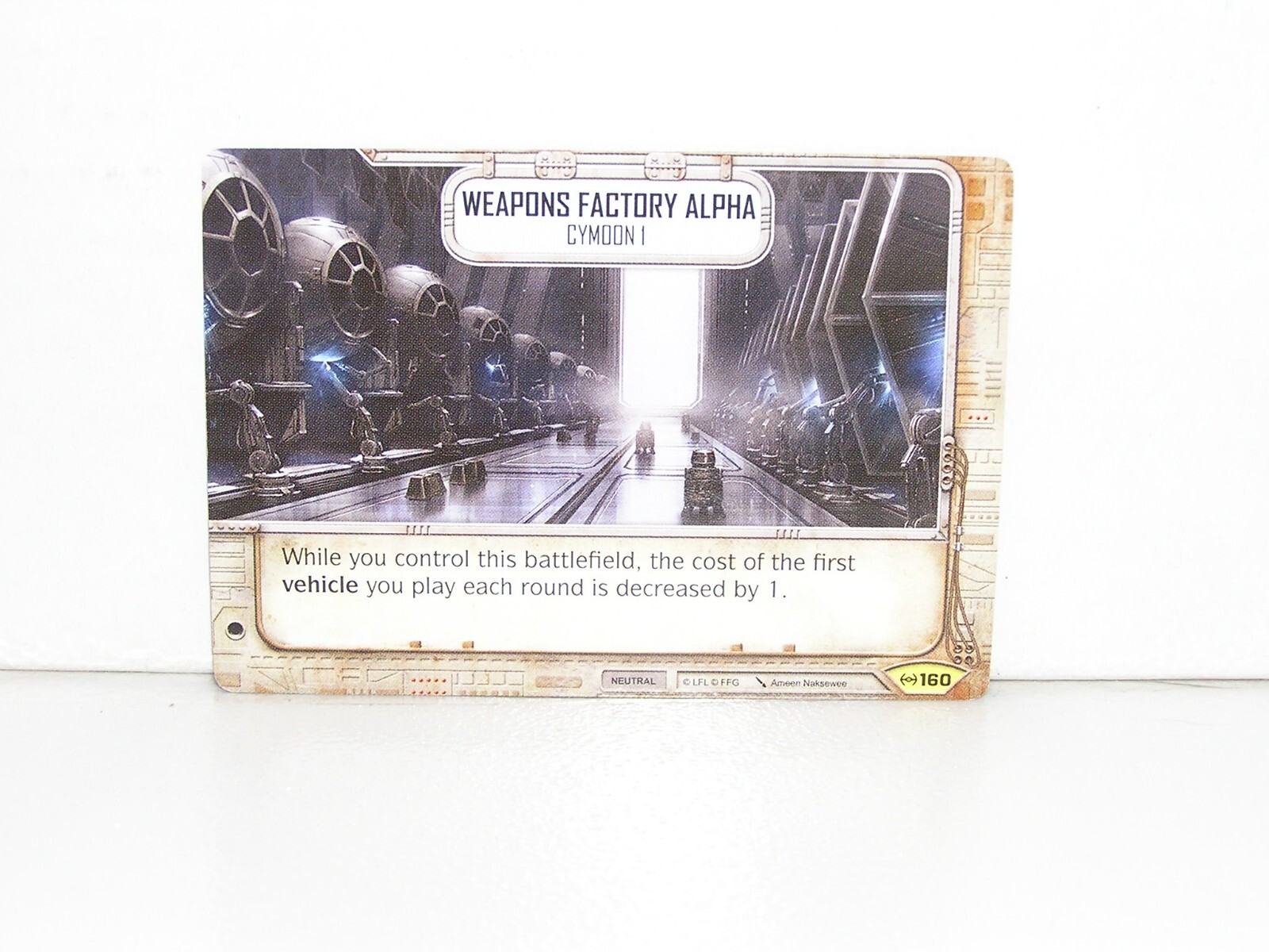 Star Wars Destiny Empire at War #160 Weapons Factory Alpha - Cymoon 1 ...