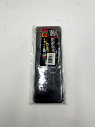 PACK OF 3 Assured Signs Employees Only Adhesive Signs 9.17x3.31x0.63 ...