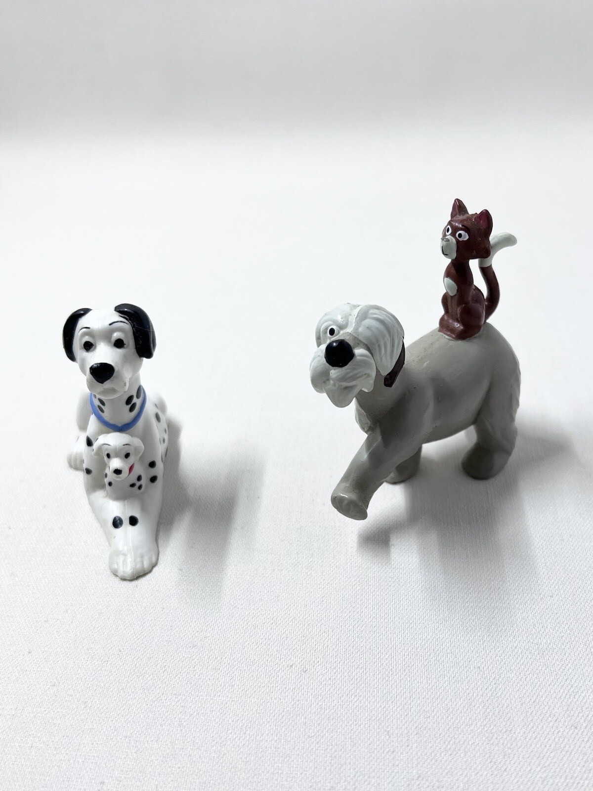 Disney 101 Dalmatians Pongo & Puppy Colonel & Sergeant Tibbs Figures ...