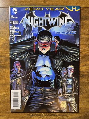 NIGHTWING 25 WILL CONRAD COVER KYLE HIGGINS STORY DC COMICS 2014 | eBay