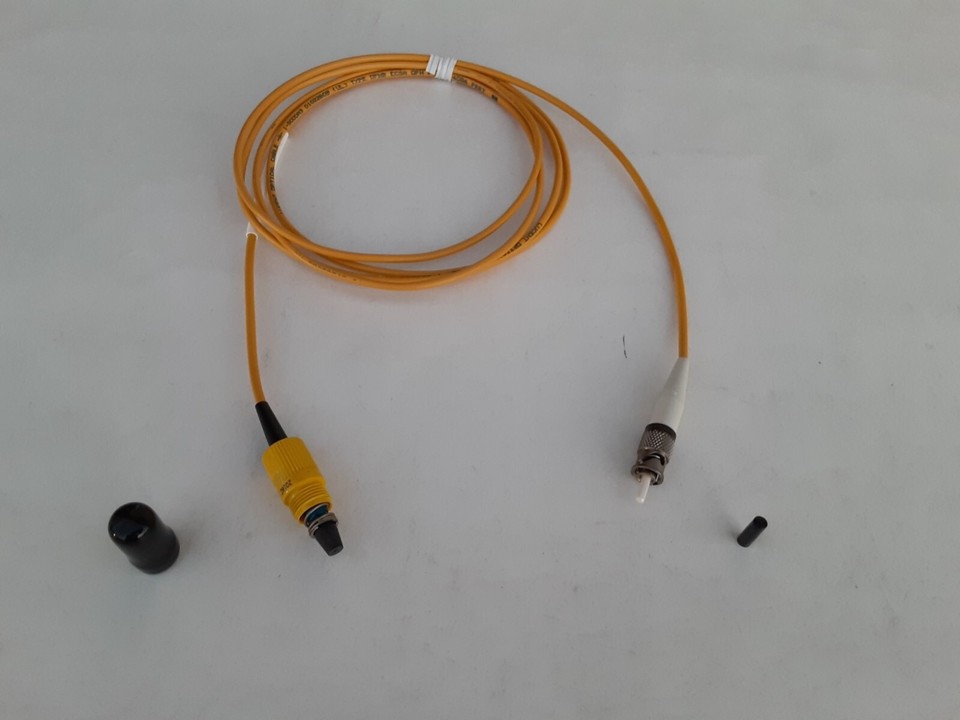 US MADE Biconic to ST Single mode Fiber Optic cable 2M | eBay