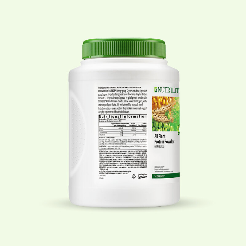 Amway NUTRILITE All Plant Protein Powder 1kg | eBay
