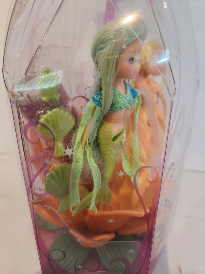 Barbie Doll Fairytopia PETAL PIXIE Mermaids BELLA & CAPRICE 2004- NEW ...