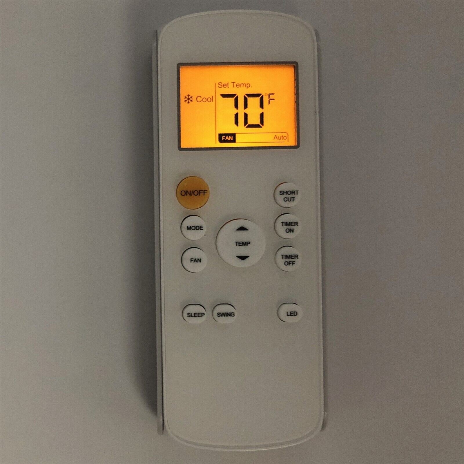 Remote Control RG57H(B)/BGEU1 Fits Midea Comfee Toshiba Air Conditioner ...
