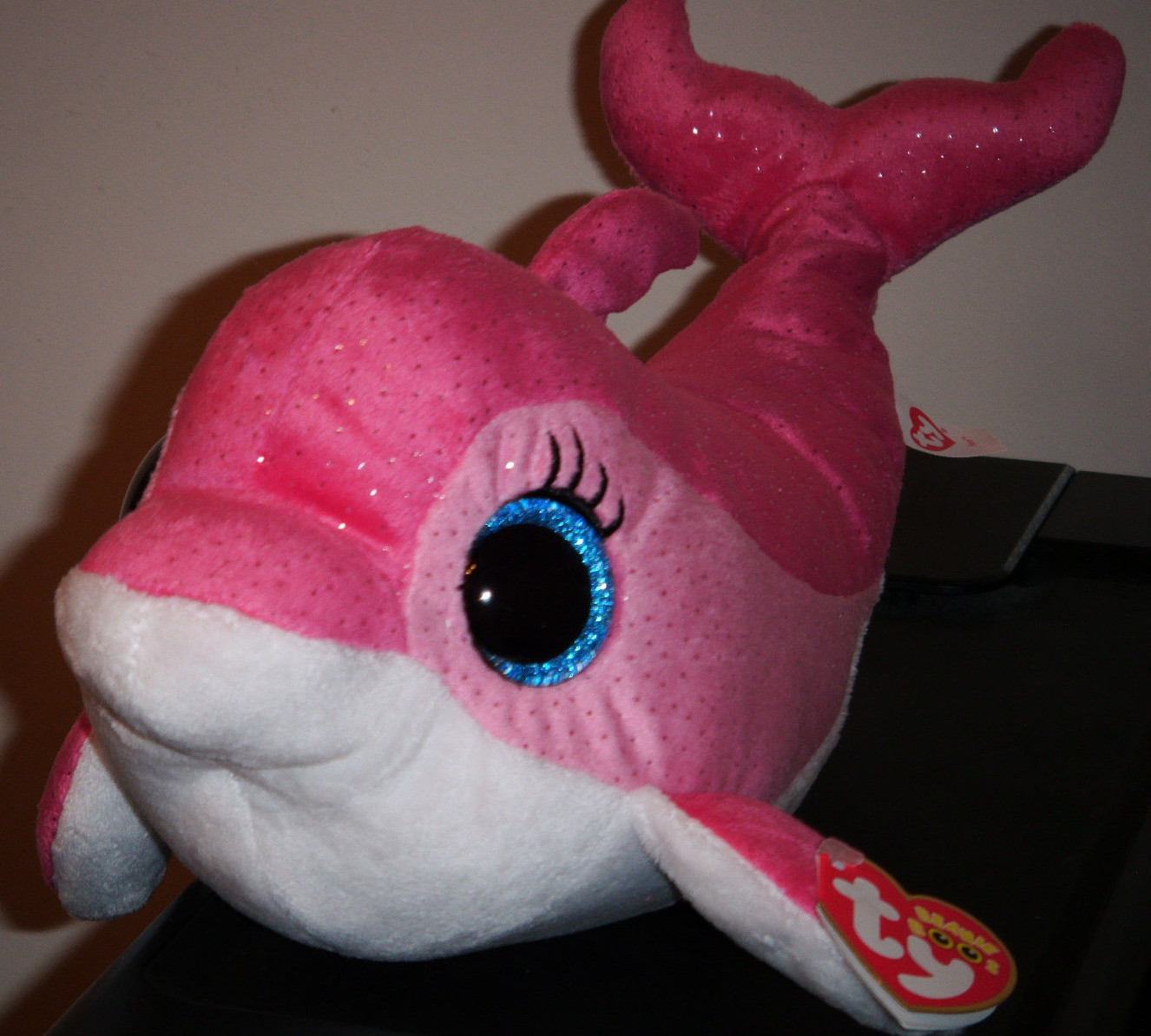 Surf Dolphin Beanie Boo Medium Aquatic Stuffed Animal by Ty 36996 for ...