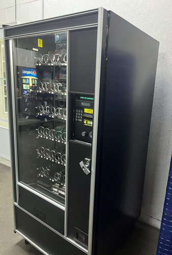 AP SnackShop 122 Snack Vending Machine w/LED $1's & $5's Crane, USI | eBay