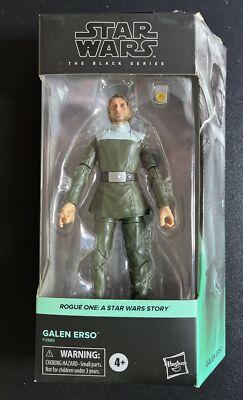 Star Wars 6" Inch GALEN ERSO Action Figure THE BLACK SERIES Rogue One ...