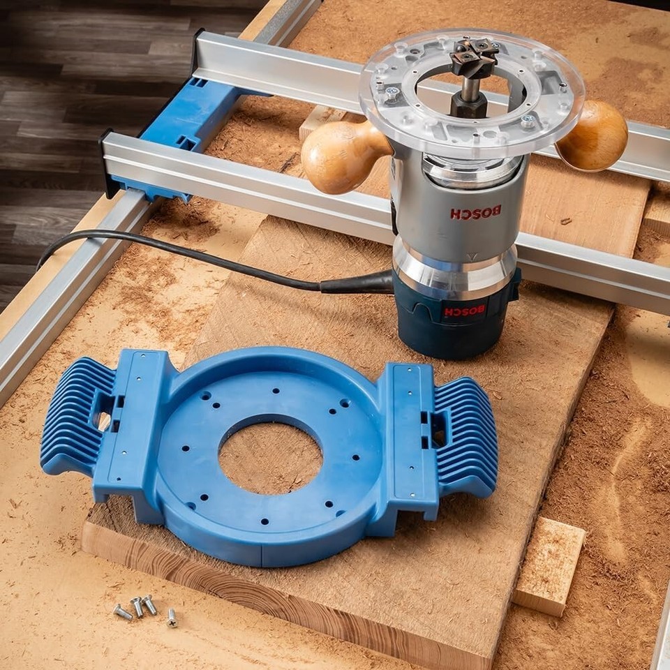 Router Sled, Benchtop Board Slab Flattening Jig | Precise Router ...