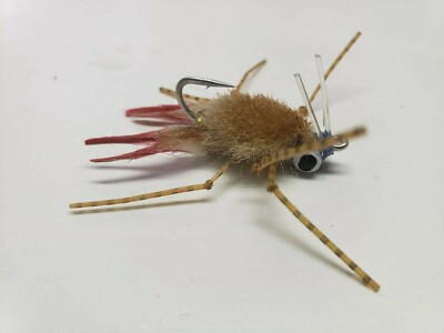Saltwater flies Kung Fu Crab size 4 ,redfish ,bonefish ,Permit | eBay