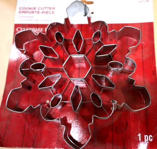 New Snowflake Cookie Cutter Large 7” Christmas Cookies | eBay