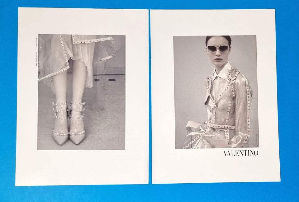 High Heels Shoes Magazine Print AD - 2 Page Long Legs Fashion Footwear ...