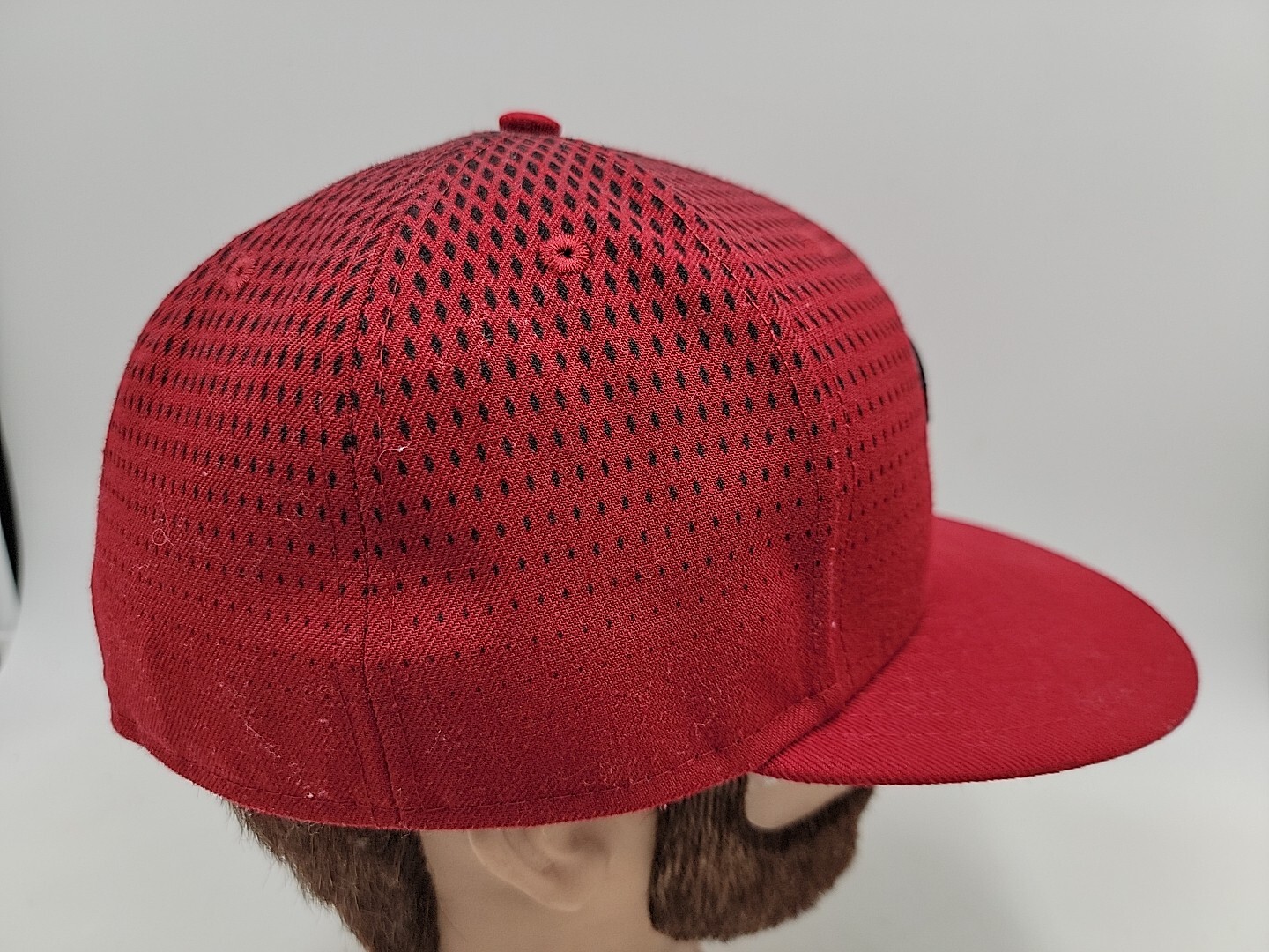 Arizona Diamondbacks Hat Cap Red New Era Fitted 7 1/2 MLB Snake Skin ...