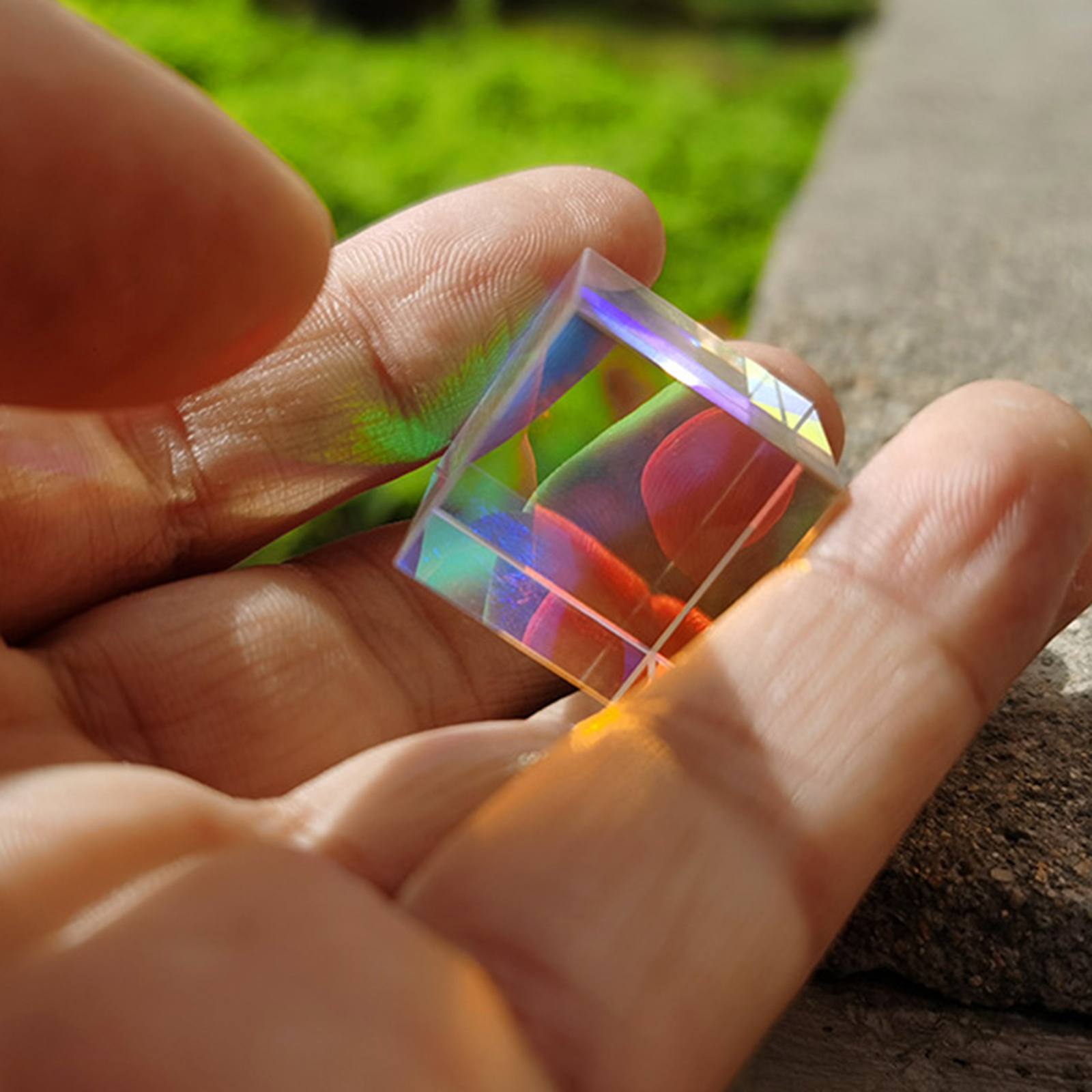 Cube Light Prism Cube Design Well Reflective Color Combination Prism ...