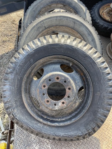 Ten Lug 19.5” One Piece Chevrolet GMC Wheel Set of Six 1966 C40 — FREE ...