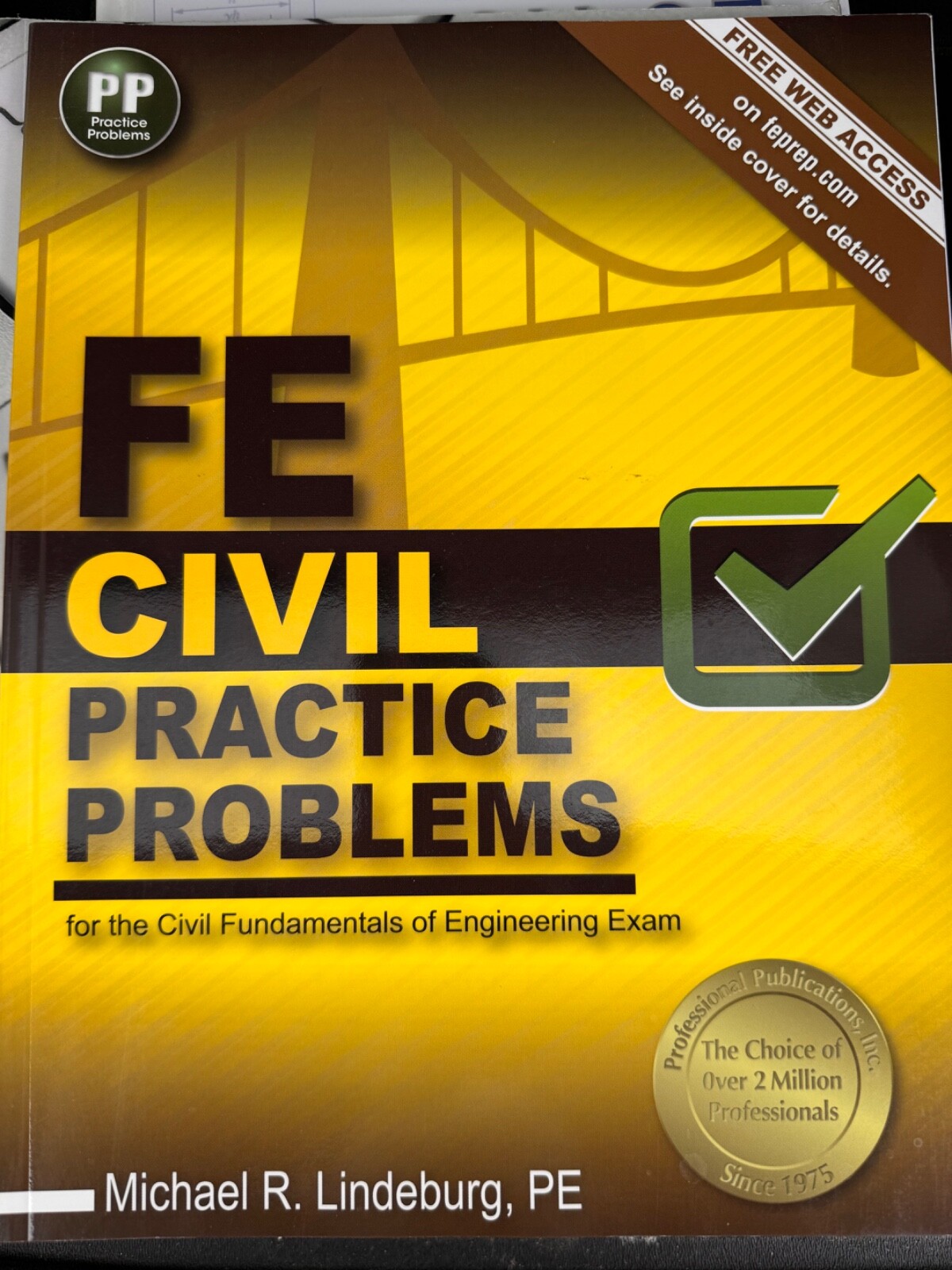 FE Civil Review Manual by Michael R. Lindeburg (2014, Trade Paperback ...