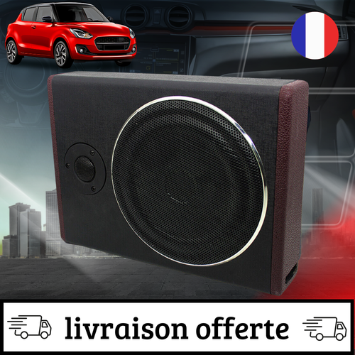 Caisson de Basses Sous le Siège Audio 600W 12V - Son Puissant et ...