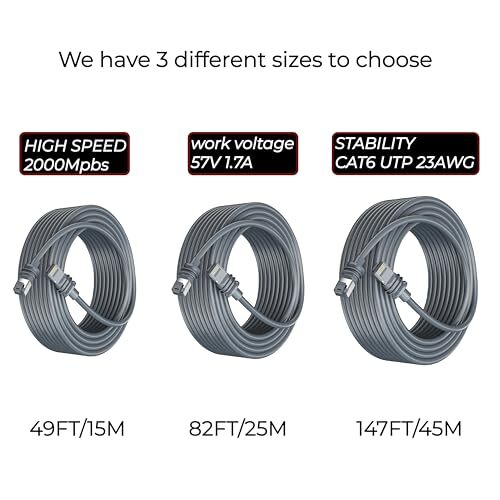 Starlink Gen 3 Cable,Starlink Mini Cable,Replacement Standard V3 82FT ...