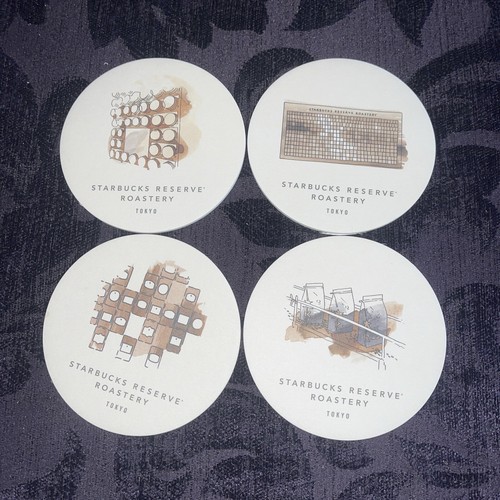 Starbucks Tokyo Japan Roastery Paper Coasters (4) | eBay