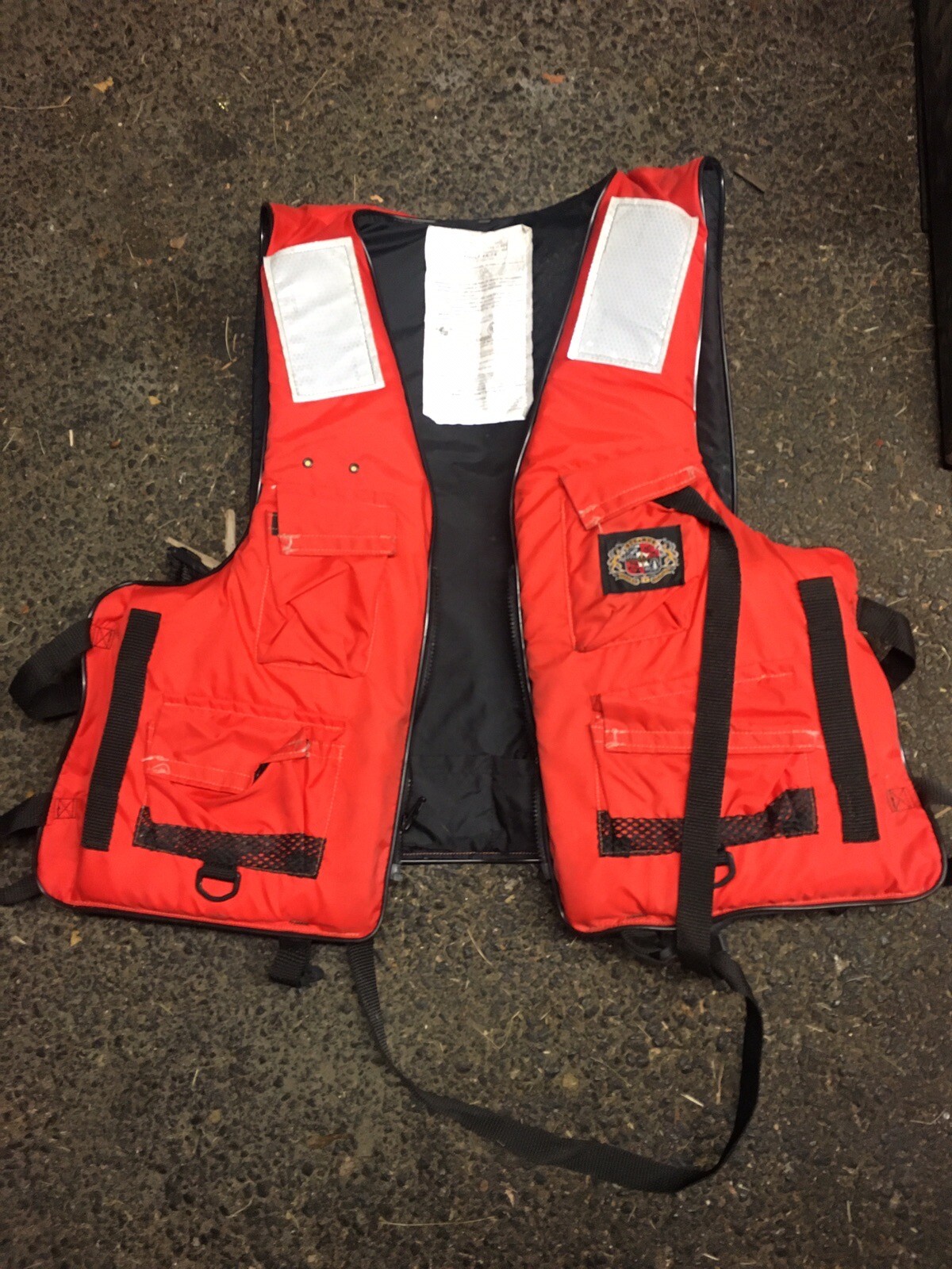 Vintage Stearns Issue B-7550 Life Jacket US Coast Guard Vest Adult 4X ...