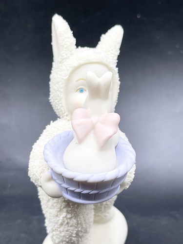 Lot Of 3 Department 56 Snowbabies “A Basket Of Joy/Love Easter Chicks ...