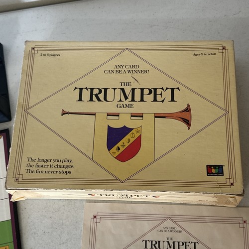 Vintage The Trumpet 1990 Board Game International 3025 Missing 3 Cards ...
