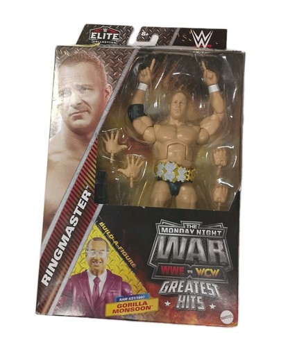 WWE Elite Monday Night Wars greatest hits wave 2 Ringmaster figure New ...