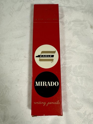 Box Of 12 Unused Vintage Eagle Mirado #2 Medium Soft Pencils #174 Chemi-Sealed | eBay