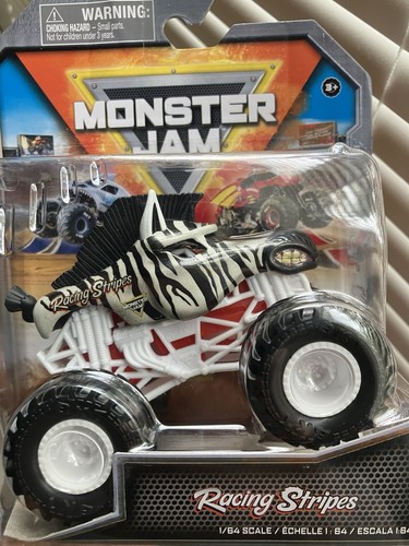 NEW 2025 Monster Jam SERIES 41 RACING STRIPES 1/64 | eBay