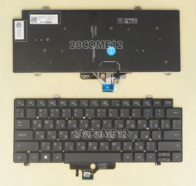 New for Dell Latitude 7420 7430 7530 of year 2022 Keyboard Backlit ...