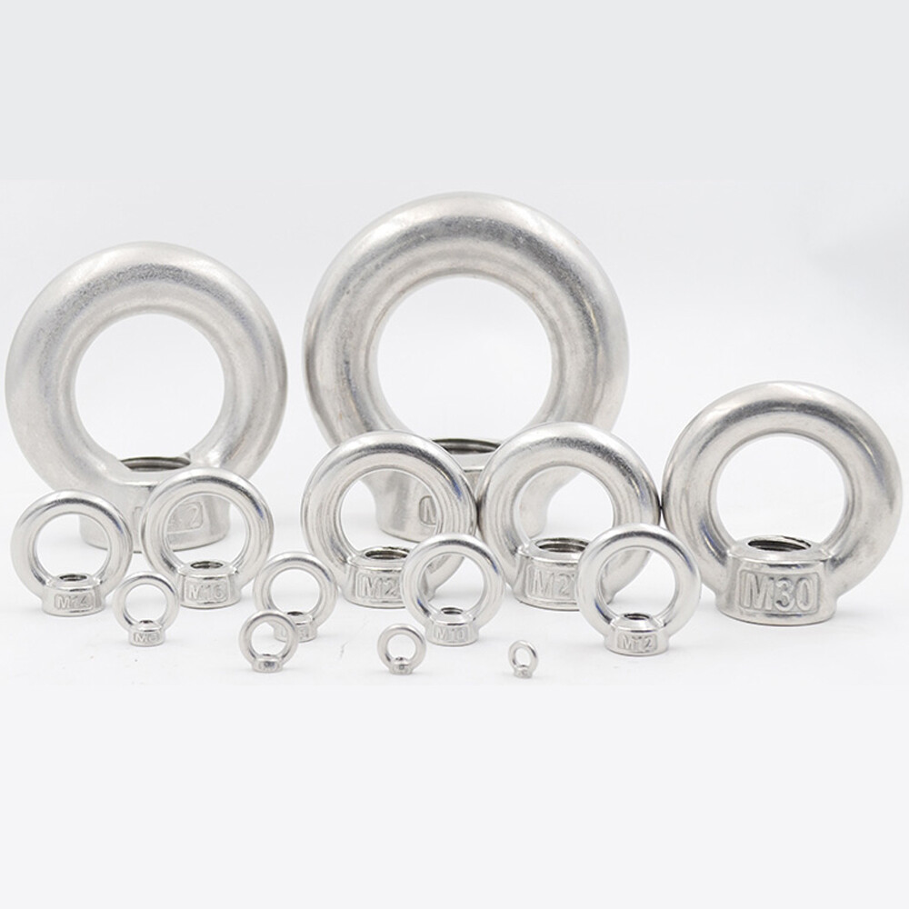 Augenmutter Niro Zurröse Ringmutter Öse Mutter Auge Edelstahl Nirosta Ösenmutter | eBay.de