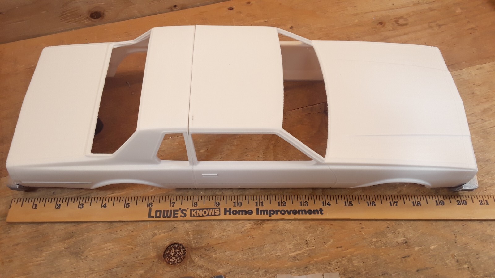 3D Printed RC CAR 1977 Chevy Impala Coupe 2 Door 1/10 Body PLA Plastic ...